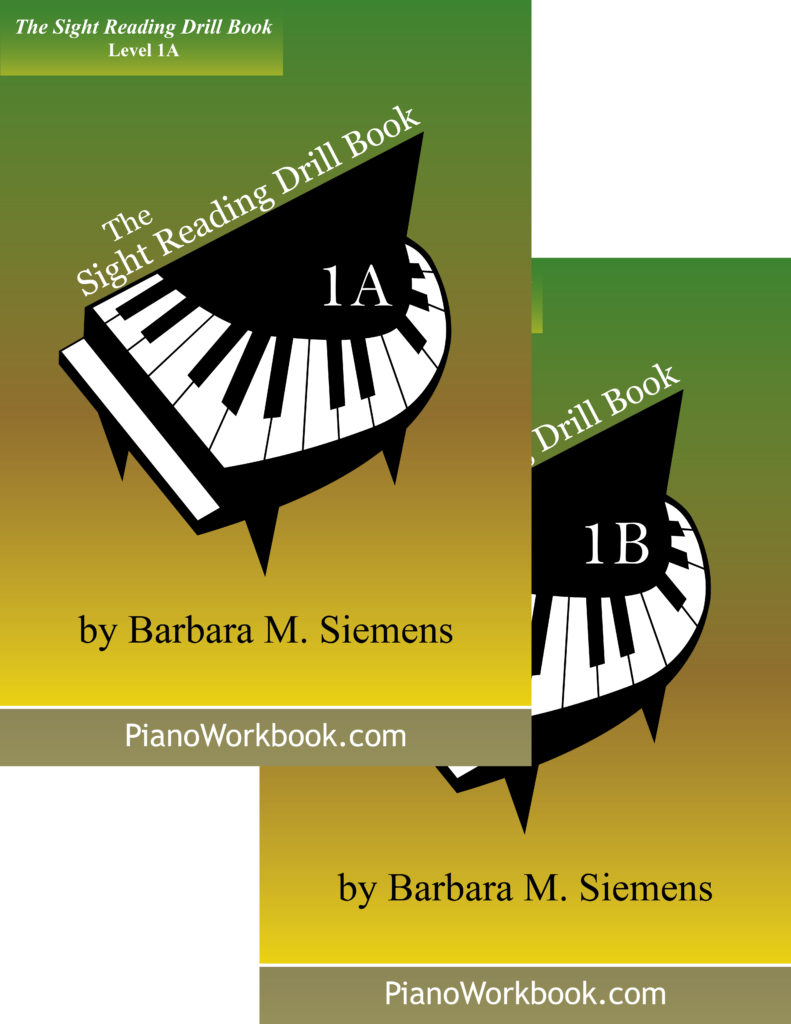 Level 1: The Sight Reading Drill Book – The Piano Workbook Series