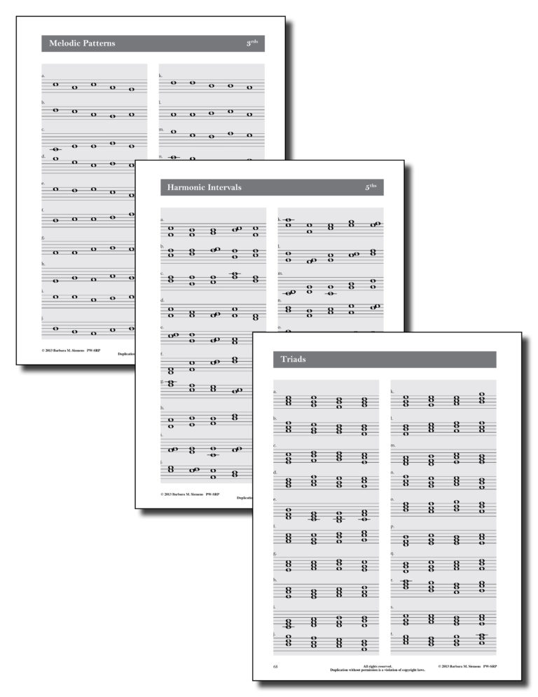 Preparatory Level: The Sight Reading Drill Book – The Piano Workbook Series